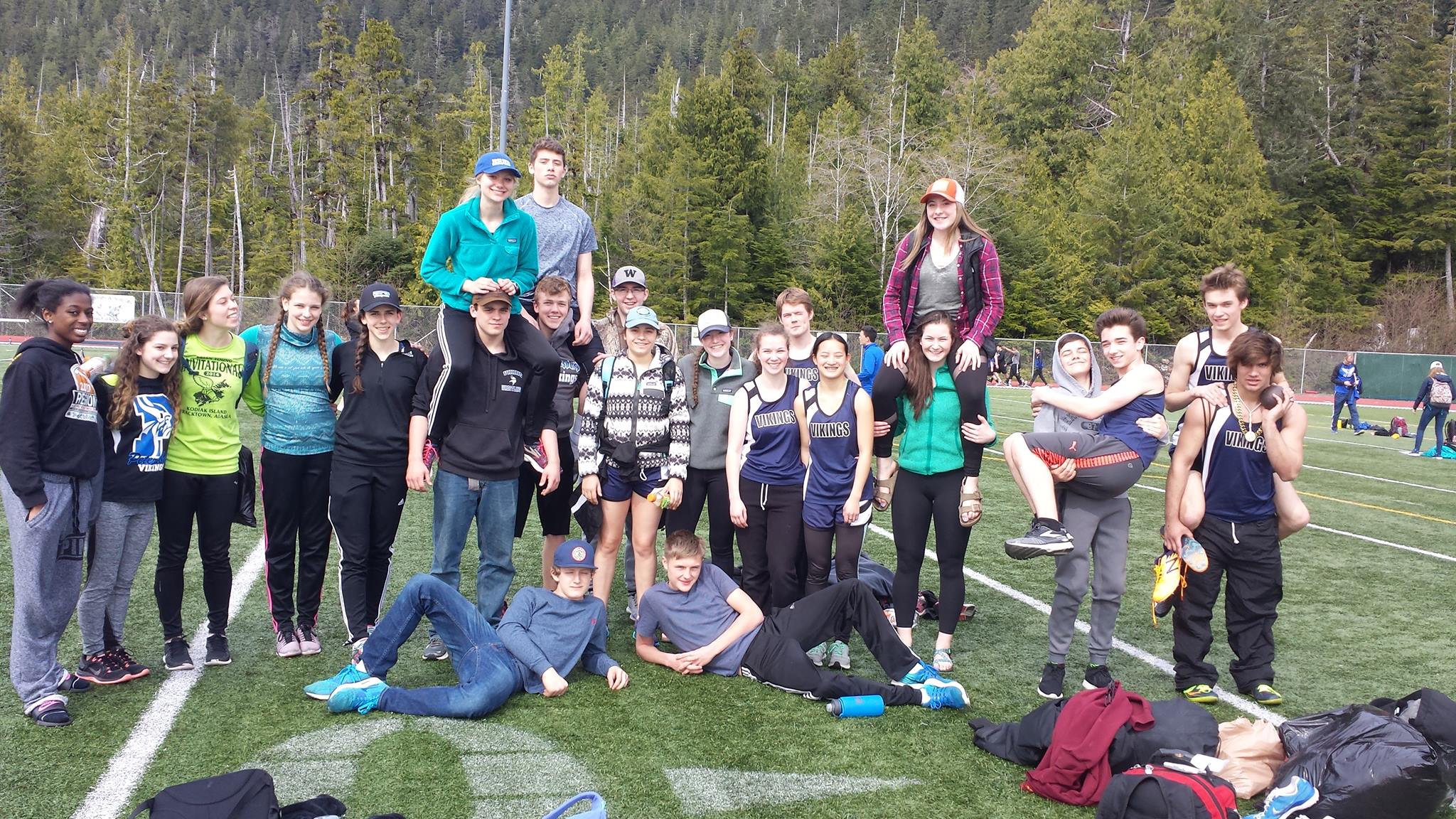 PHS Lady Vikings take first place in regional track meet - KFSK