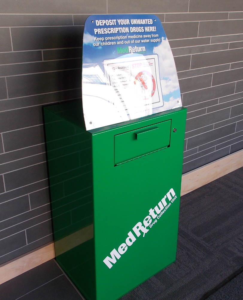 PD installs new prescription take-back bin - KFSK